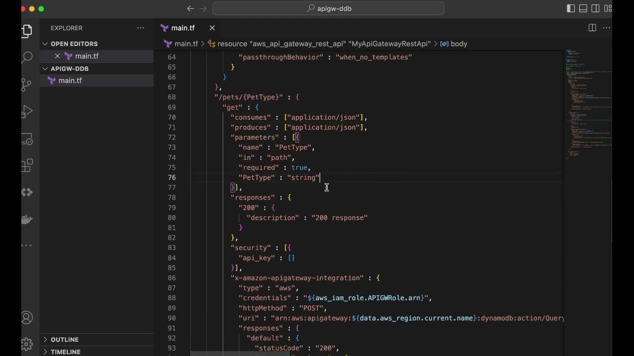 Tutorial: Create API with AWS API Gateway & DynamoDB