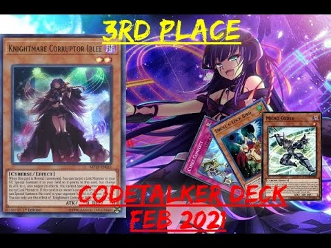 Yu-Gi-Oh! *CHEAT CODES* 3RD Place Code talker deck FEB 2021