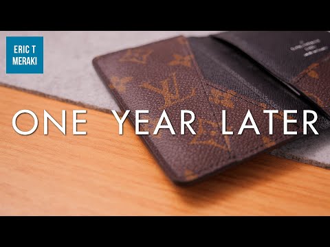 LOUIS VUITTON - Men's Pocket Organizer | One Year Later Review Update | How Does It Hold Up?