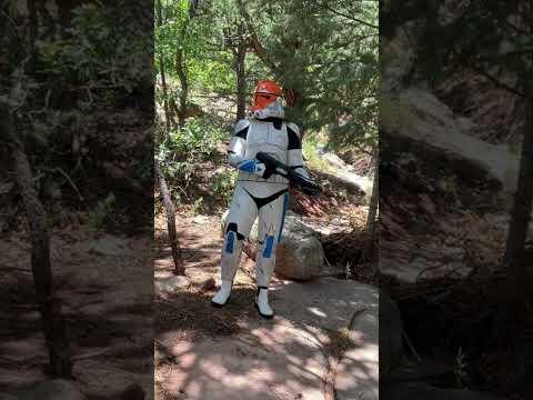 Trust in the force #fakeweapon⚠️ #starwars #clonetrooper #cosplay #332nd #clonecosplay #clonewars
