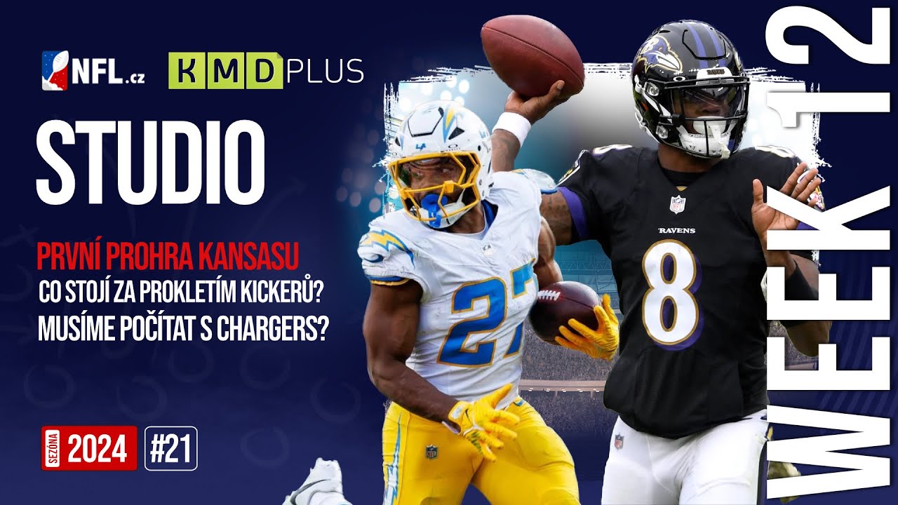 NFL.cz Studio – Week 12/2024 - NFL.cz