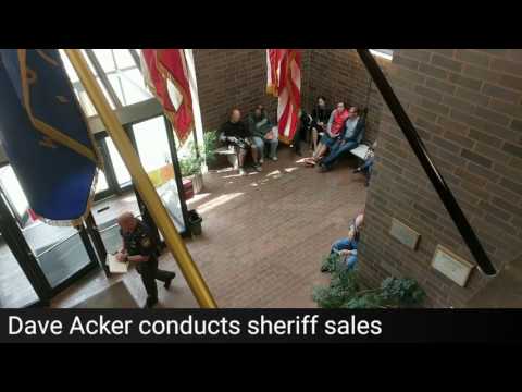 A look at a sheriff's sale
