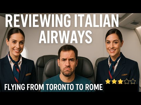 Flying ITA Airways A330 from Toronto to Rome – Honest Review #travel #airlines #rometrip