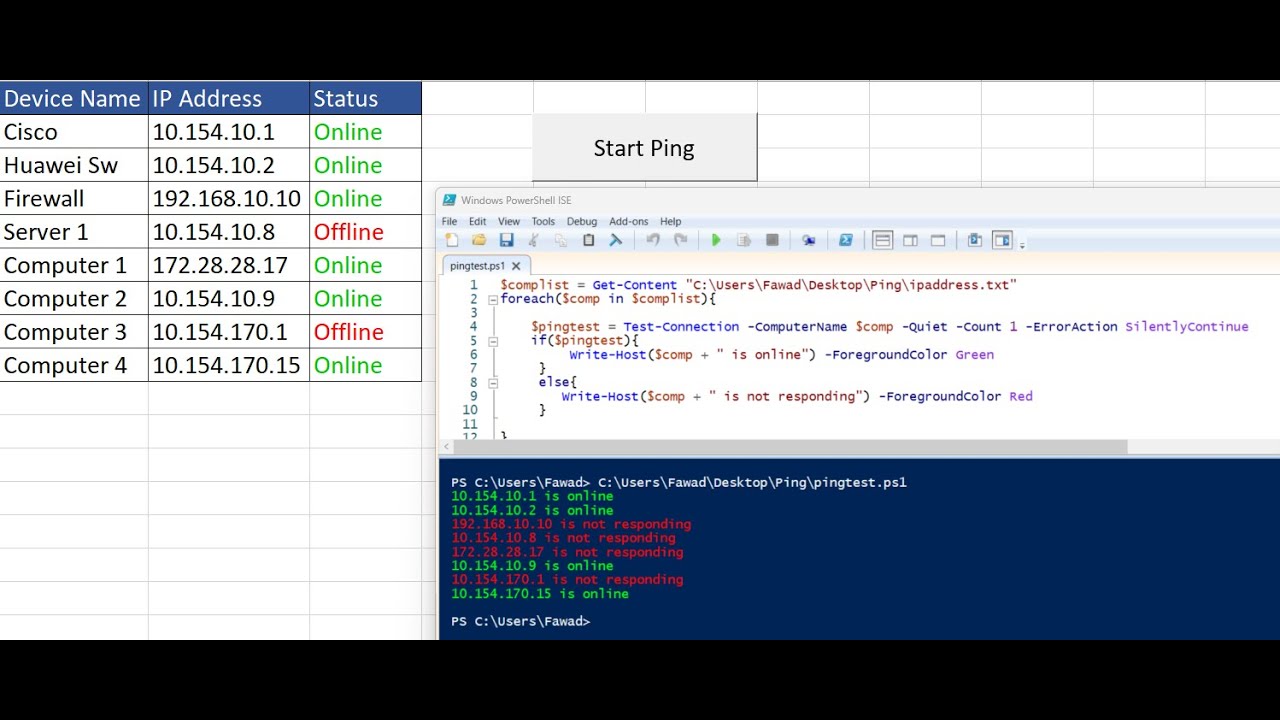 Ping Tools for Free Monitoring