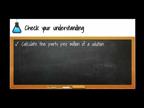 49 Calculating Solution Concentration