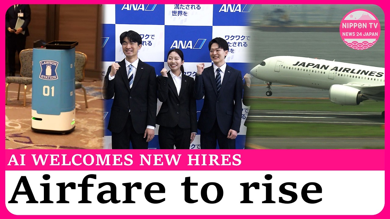 Japanese firms welcome new hires with AI ceremonies