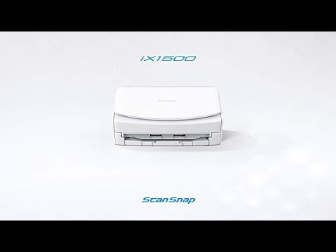 Fujitsu ScanSnap iX1500 Color Duplex Document Scanner with Touch Screen for Mac and PC