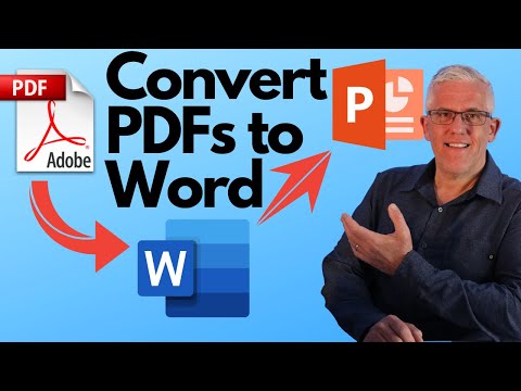 How to convert a PDF to Word and PowerPoint easy and free