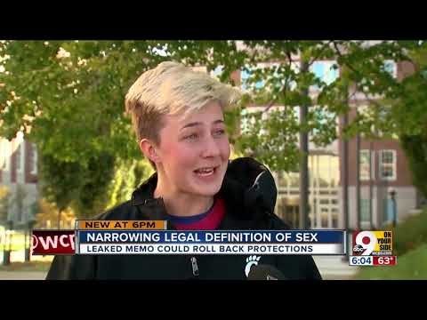 Narrowing legal definition of sex