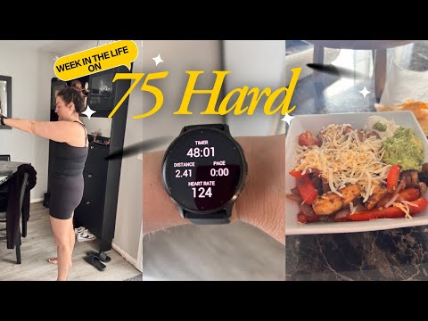 WEEK ON 75 HARD | MON- THURS