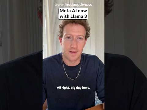 Meta AI now with Llama 3 #markzuckerberg #facebook #meta #metaai #ai #artificialintelligence