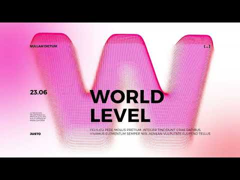 3D Letter Big Letter - Openers | After Effect Template