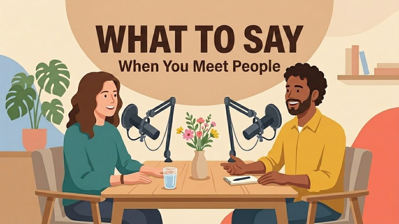 Speaking Naturally When Meeting People | English Sentences for Daily Use | Easy Conversation (A1–A2)