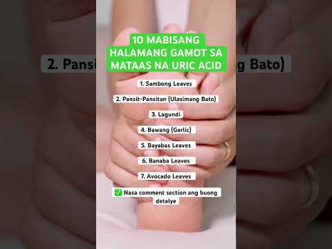 Halamang Gamot Para Sa Uric Acid | Natural na Lunas Sa May Mataas Na Uric Acid! #uricacid #health