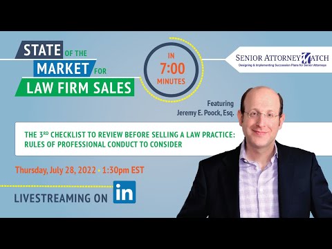 Checklist #3: Rules of Professional Conduct to Consider