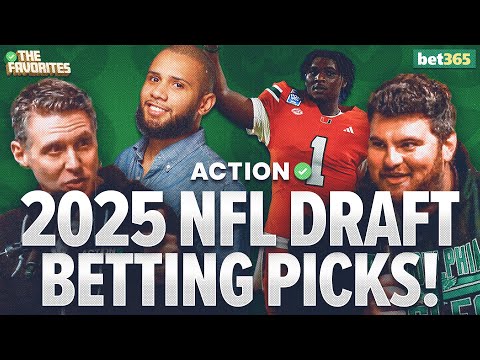 2025 NFL Draft Betting Picks With Chris Raybon! | The Favorites Podcast LIVE