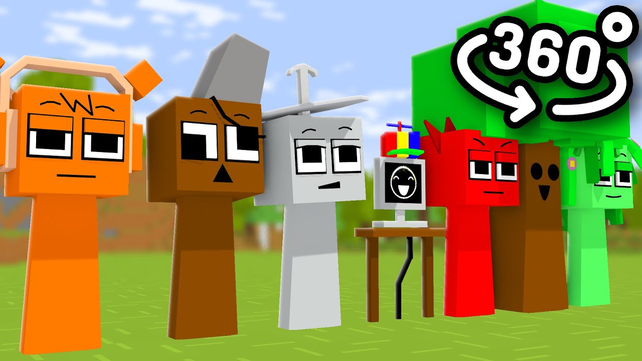 Incredibox Sprunki (Minecraft 360° VR Animation)