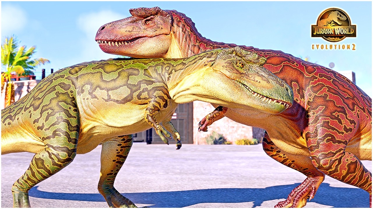 Albertosaurus Game Scenes in Jurassic World Evolution 2