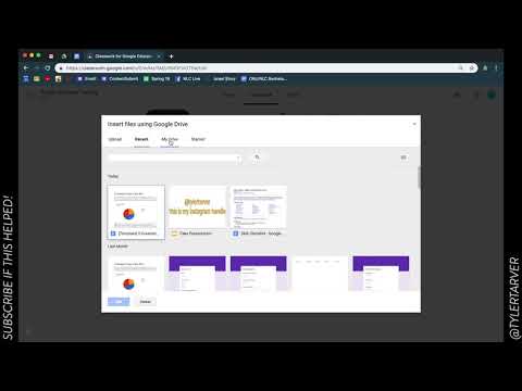 How to Add Drive Files to Google Classroom Assignments