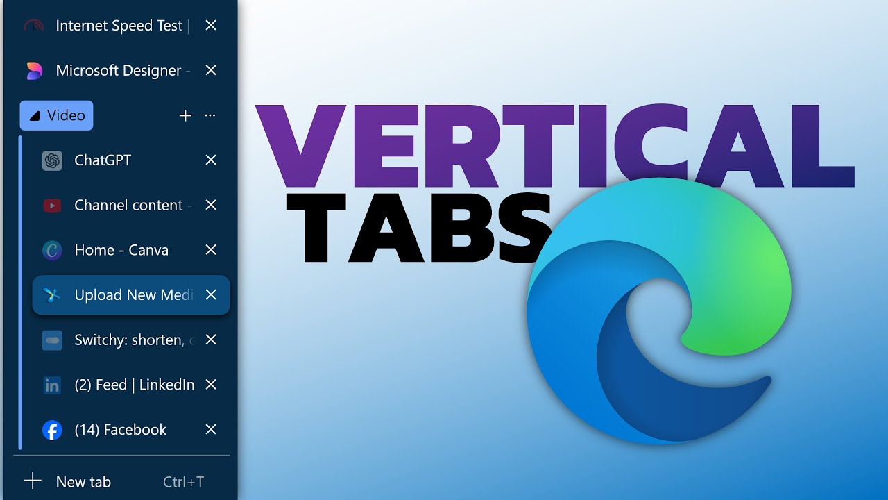 Boost Productivity with Vertical Tabs in Edge Browser