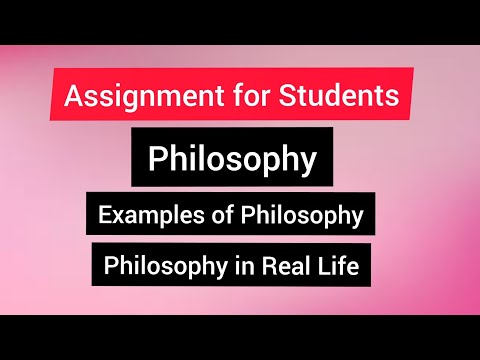 Philosophy - Examples of Philosophy in Real Life