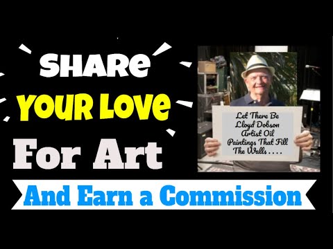 Share Your Love For Art And Earn a Commission