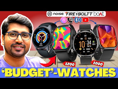[New 2025]🔥Best Smartwatch Under ₹1000 India 2025 🕒 | Top 5 Smartwatches ₹1000–₹1200 with Calling!