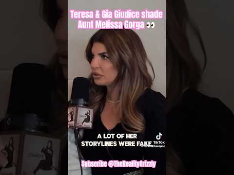 #TeresaGiudice#giagiudice#rhonj#bravo#entertainment#Melissagorga#shortsfeed#shorts#reels#viralvideo
