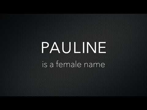 How to Pronounce Pauline