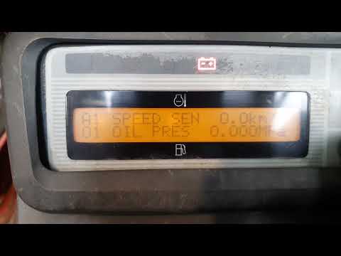 Nissan forklift password access to the ECM VCM MP
