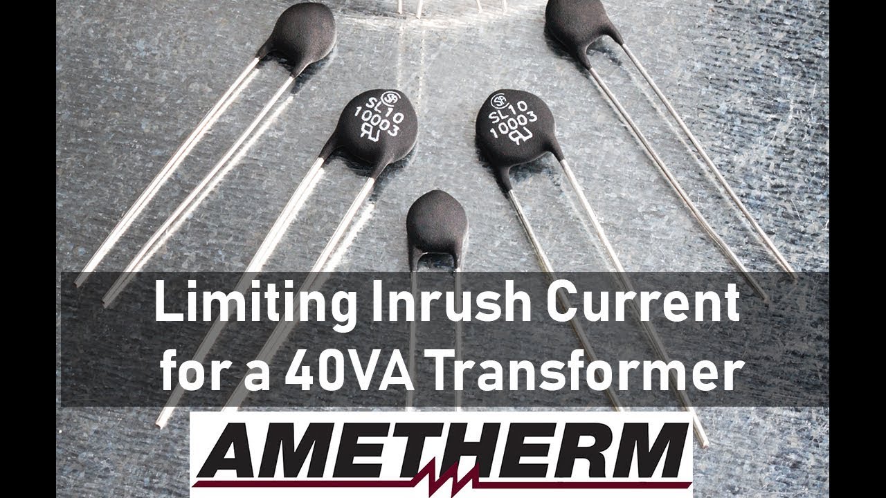 Limiting Inrush Current for a 40VA Transformer