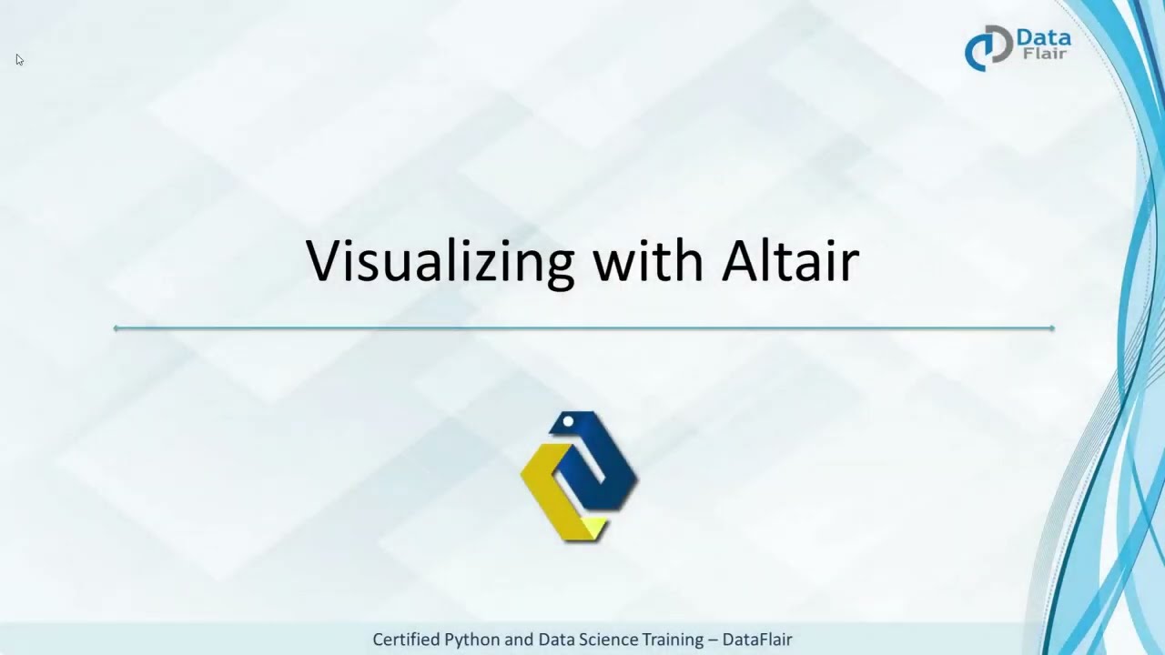 Python Altair Introduction - Data Visualization with Python