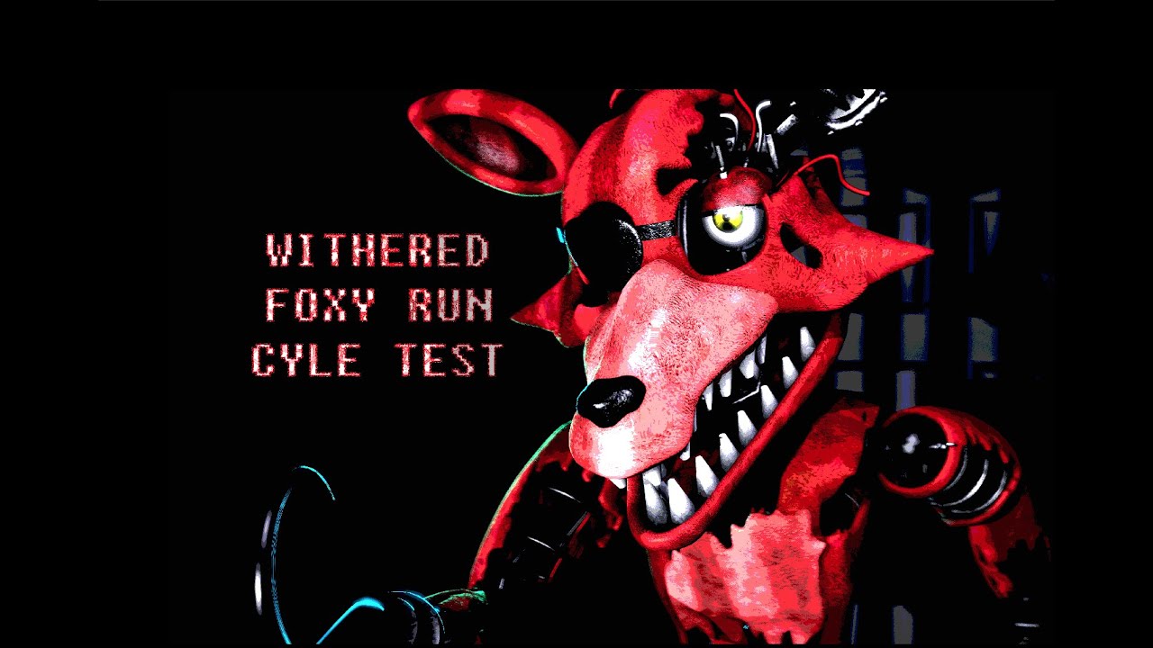 [SFM/FNaF]Withered Foxy Run Cycle Test
