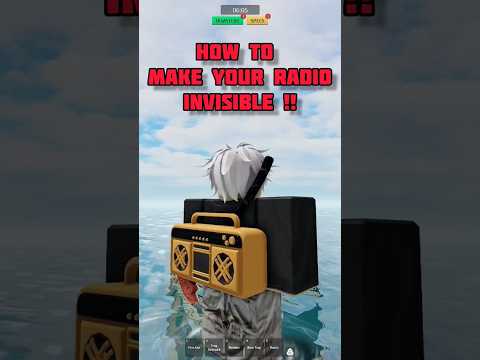 HOW TO MAKE YOUR RADIO INVISIBLE | COMBAT WARRIORS #robloxgamer #combatwarriors #fyp