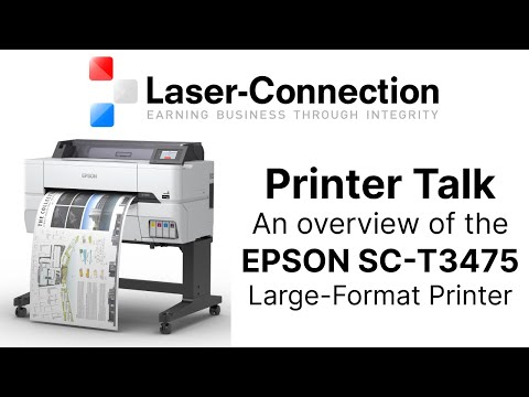 Printer Talk, an overview of the EPSON SureColor T3475