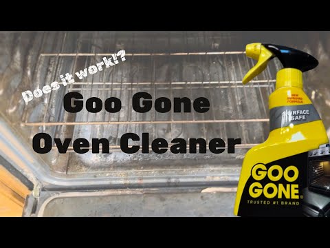 TESTING GOO GONE OVEN CLEANER ON 5+ YEAR OLD BURNT ON FOOD