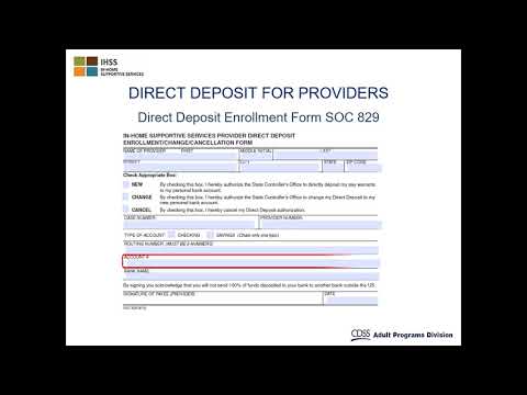 Lesson 2 Direct Deposit