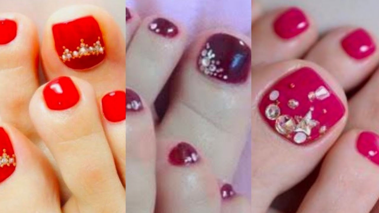 Cute and easy toe nail designs || foot nail art ||ND|| Nail Delights