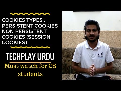 Cookies types explained in [Urdu Hindi] Persistent vs Non persistent (Session) cookies in Urdu Hindi