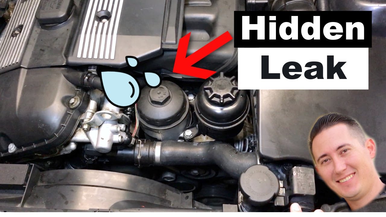 Coolant leak under intake manifold - Older BMW's with Inline 6.