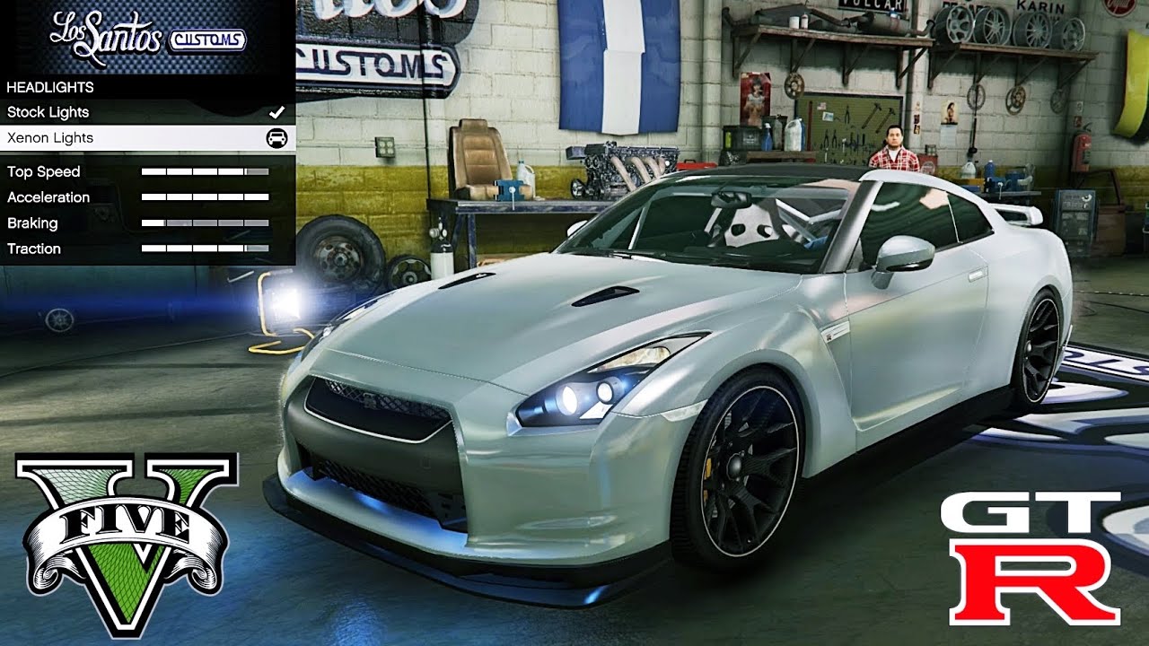 Nissan GT-R R35 - GTA 5