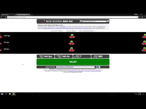 UFO Test site, to test your monitor's refresh rate
