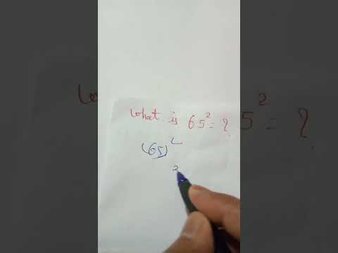 What is 65 square