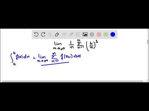 Express the quantity as a definite integral