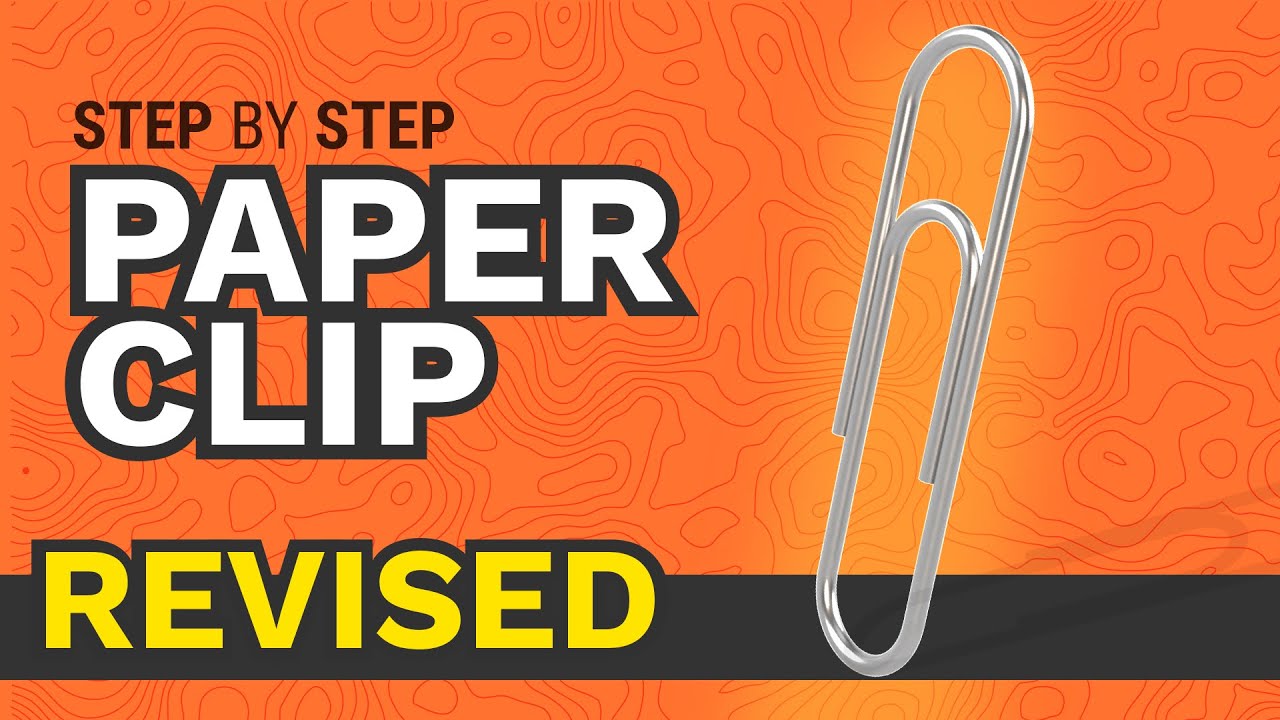 How to 3D Model a Paper Clip - Learn Autodesk Fusion 360 in 30 Days: Day #3 (REVISED)