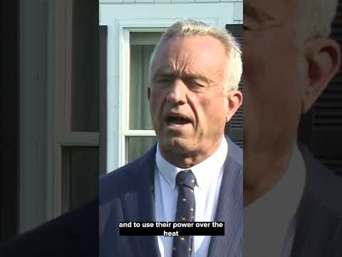 Independent presidential candidate RFK Jr. talks Biden dropping out of race