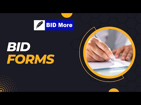 Bid Forms