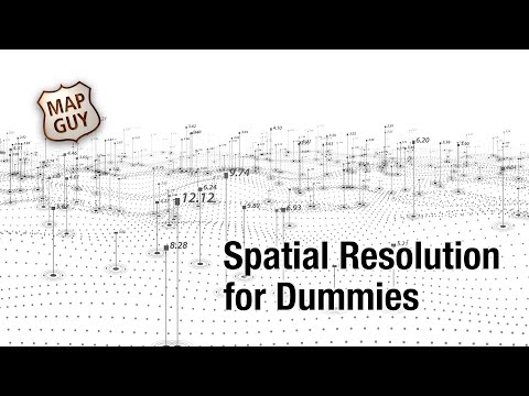Spatial Resolution for Dummies