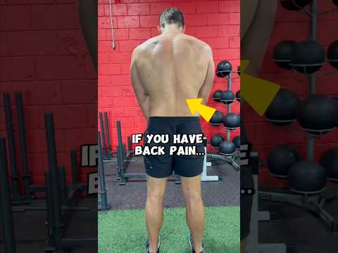 If You Have Back Pain On ONE SIDE…