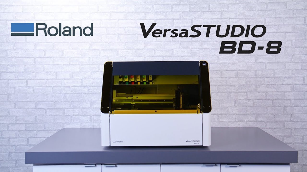 Roland DG | VersaSTUDIO BD-8 Compact UV Flatbed Printer